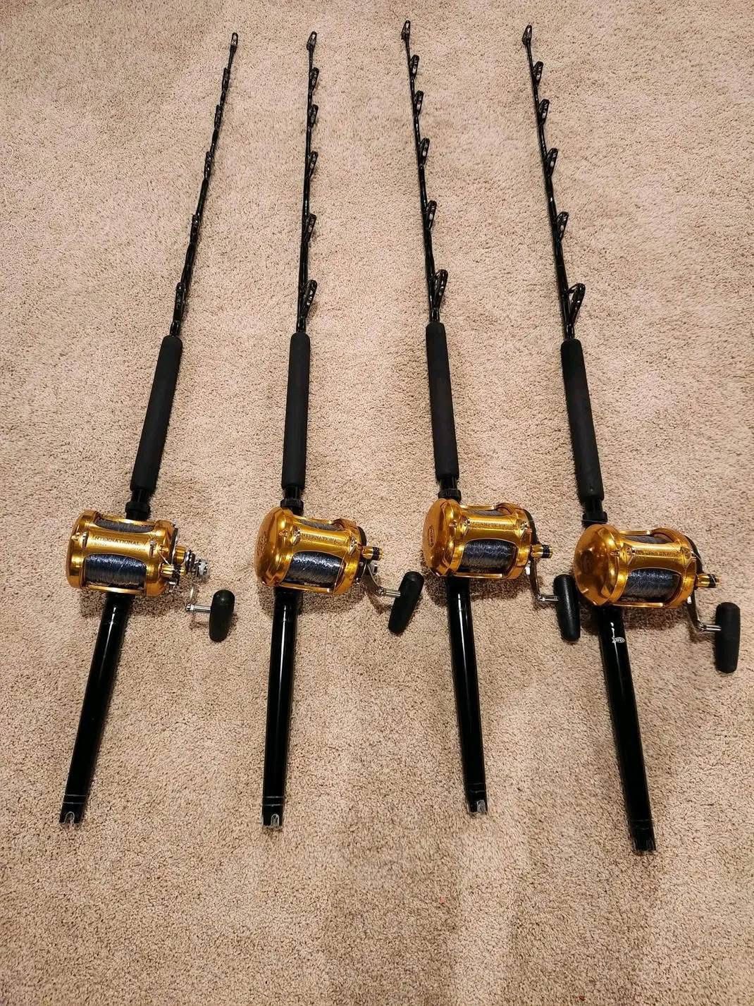 Penn International 50VSW two-speed reels Combos – fishingreelrods.com